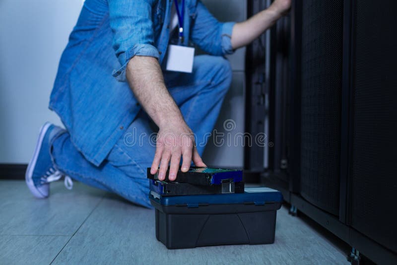 Close Up of a Box with Instruments Stock Photo - Image of connection ...