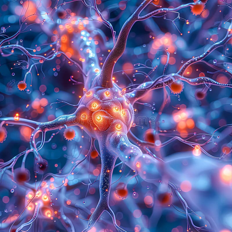 A Close Up of a Brain with Many Neurons Stock Photo - Image of anatomy ... A Close Up of a Brain with Many Neurons Stock Photo - Image of anatomy ...