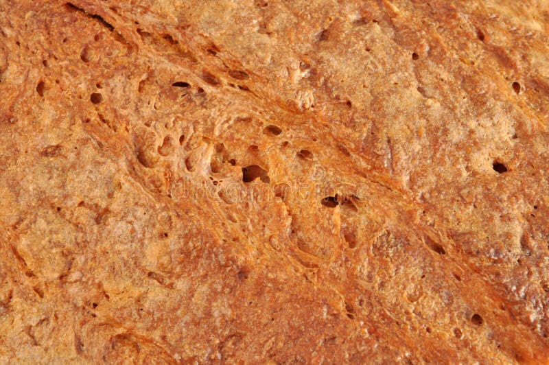 Close-up of Bread Crust. Texture for Pattern and Background. Stock ...