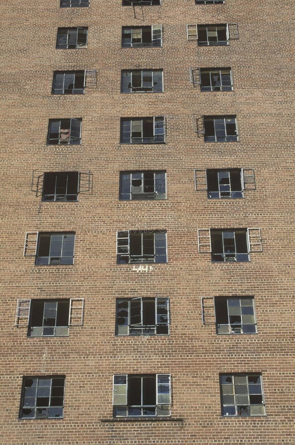 Close-up of Brick Residential Projects, New Jersey Stock Image - Image ...