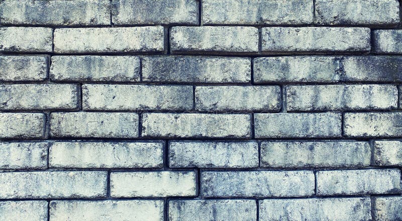 Close Up of Brick Wall, Example of Facing Material Stock Image - Image ...