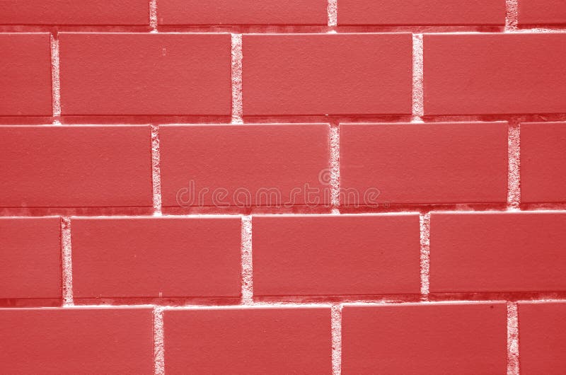 Close-up of Bricks Wall in Red Color, for Background Stock Photo ...