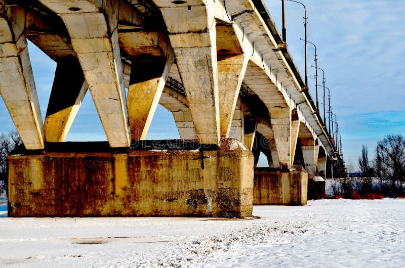 A close up of a bridge stock image. Image of building - 124093367