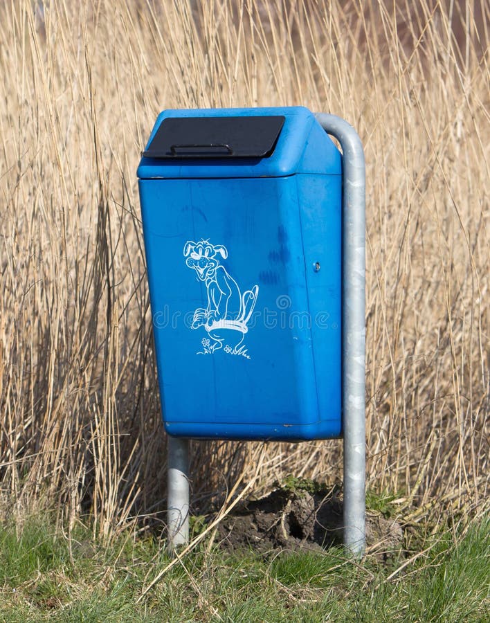 Dog poop bin stock photo. Image of wood, rubbish, container - 2196806