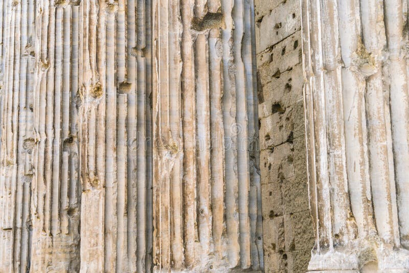 Close-up of a Bright Classical Pillar Stock Image - Image of justice ...