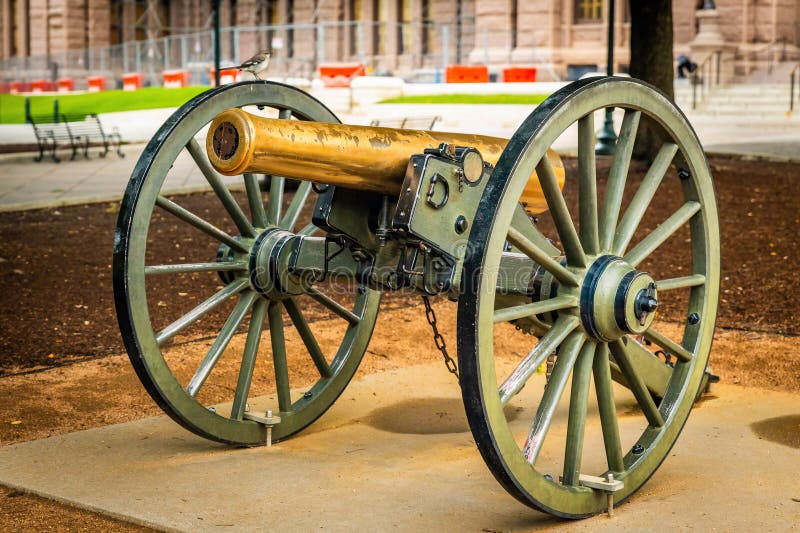 Close Up Bronze Antique Cannon Monument Stock Photo - Image of cannon ...