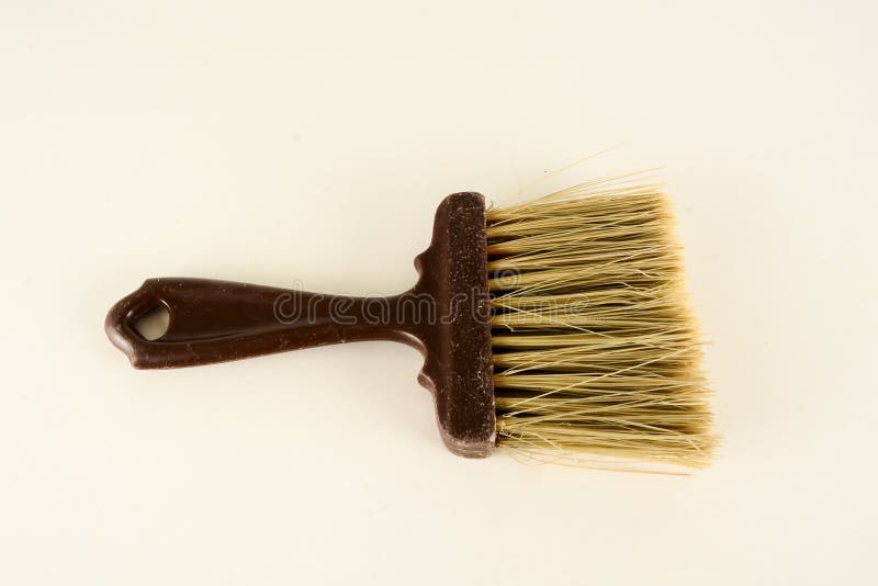 Close-up of broom brush stock image. Image of studio - 136561649