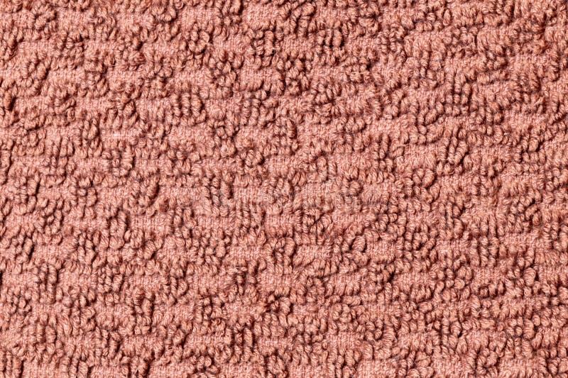 Close-up of Brown Fabric with Raised, Uniform Pattern Stock Image ...