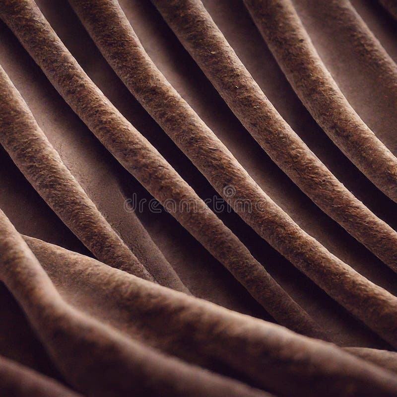 Close-up of Brown Fabric Texture Stock Illustration - Illustration of ...