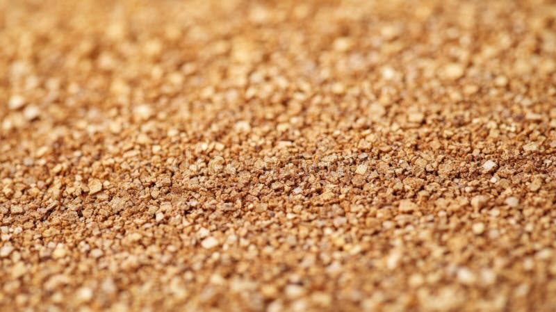 Close-Up of Brown Granular Texture Background Stock Illustration ...