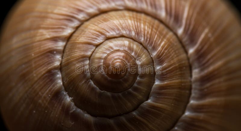 Snail shell pattern stock illustration. Illustration of theme - 40807922