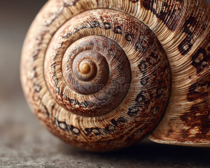 Snail shell pattern stock illustration. Illustration of theme - 40807922