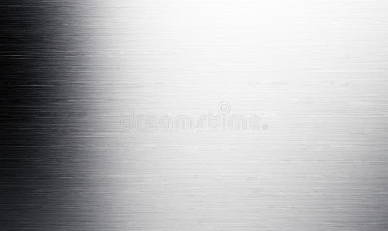A Close-up of Brushed Silver Metal Creates a Sleek, Modern Texture or ...