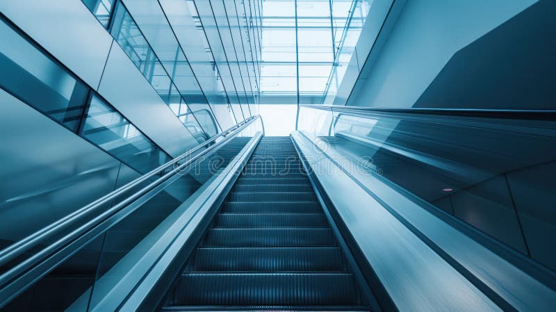 Close-up of a Building S Staircase or Elevator Lobby, Symbolizing ...