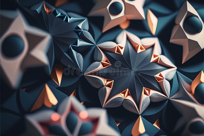 A Close Up of a Bunch of Different Shapes and Sizes of Objects in a ...