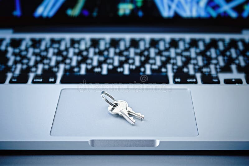 Close-up of a Bunch of Keys Stock Image - Image of sale, investment ...