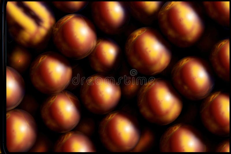 A Close Up of a Bunch of Orange Balls. Generative AI Stock Illustration ...