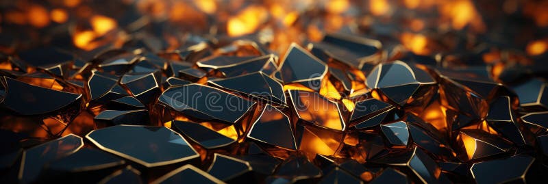 A Close Up of a Bunch of Shiny Objects Stock Illustration ...