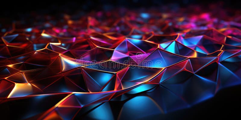 A Close Up of a Bunch of Shiny Objects. Stock Illustration ...