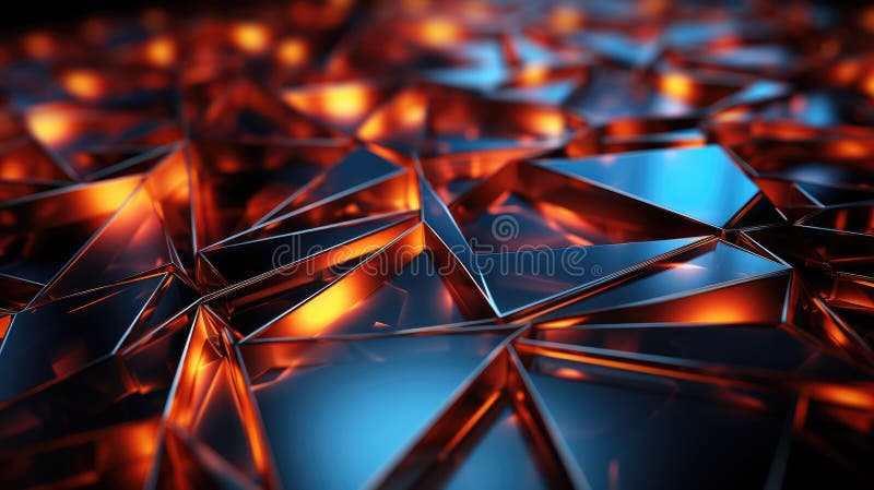 A Close Up of a Bunch of Shiny Objects Stock Illustration ...