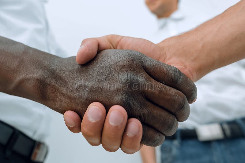 Close Up.business Handshake Business Partners Stock Image - Image of ...