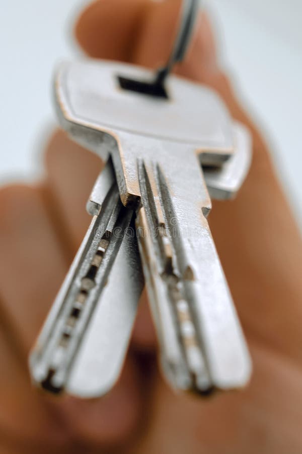Close Up.business Man Showing Keys Stock Photo - Image of closeup ...
