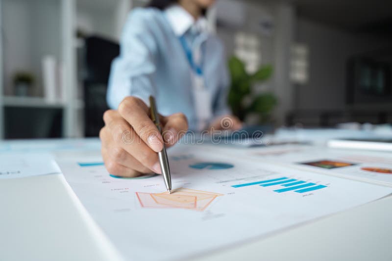 Professional Business Analysis with Charts and Graphs in a Modern ...