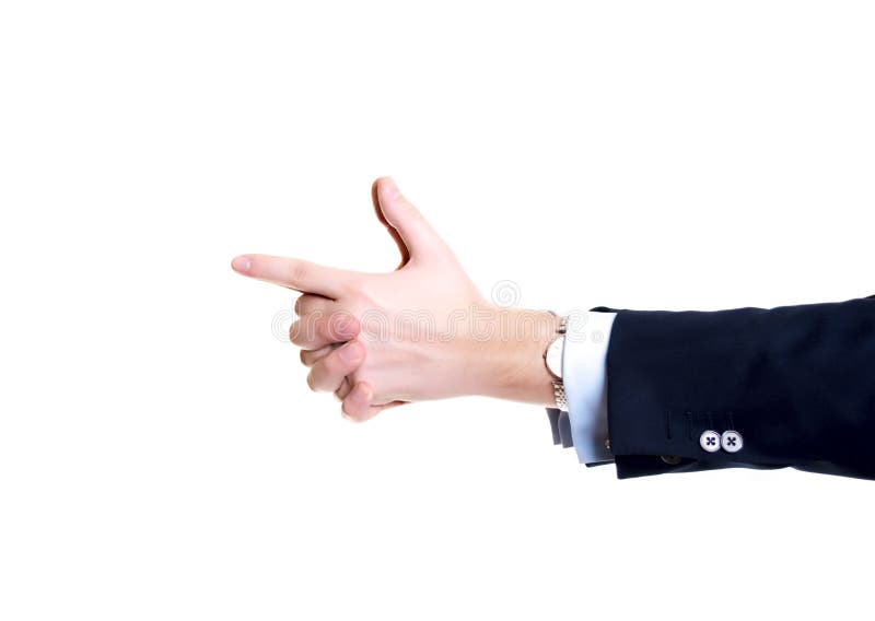 Caucasian Businessman Pointing With The Gun Stock Image - Image of ... Caucasian Businessman Pointing With The Gun Stock Image - Image of ...