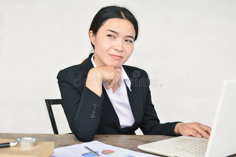 Close Up of Businesswomen Working in Office Stock Photo - Image of ...