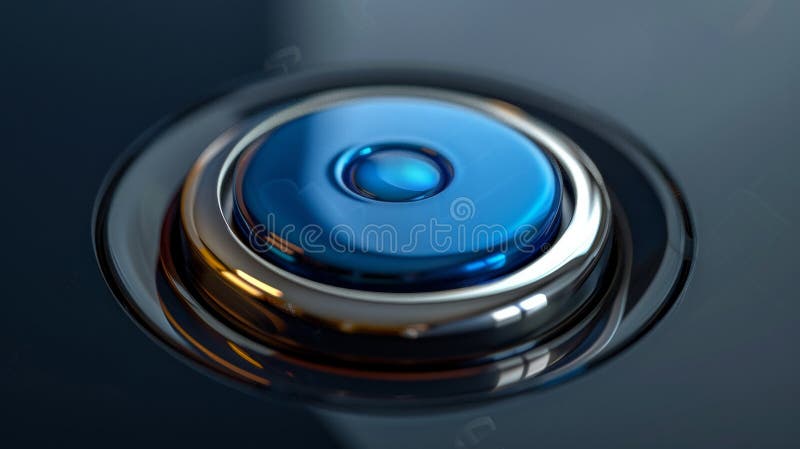 Close-up Button Switch on the Washing Machine. on-Off the Machine ...