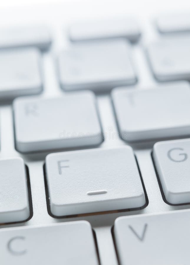 Close Up of Buttons of Laptop Keyboard Stock Photo - Image of format ...