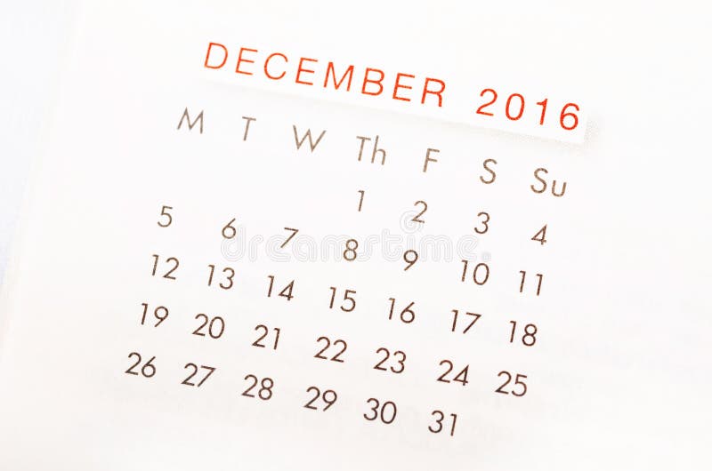 2016 Calendar Stock Photos - Download 4,551 Royalty Free Photos