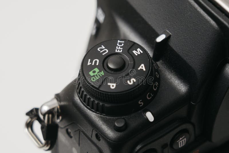 Camera mode dial stock image. Image of green, electronic - 7419273