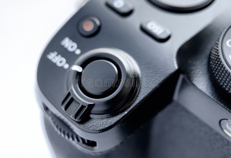 Close-up of the Cameras Shutter Lever, Iso Sensitivity Selection ...