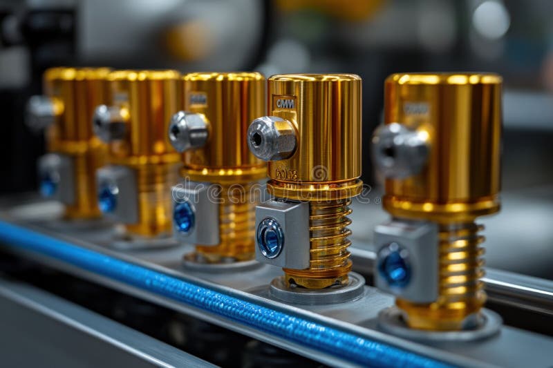 A Close-up of a CAMM (Compressed Air Motor Module), Technical and ...