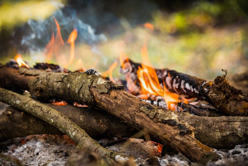 Small Flame stock photo. Image of fireplace, adventure - 102592404