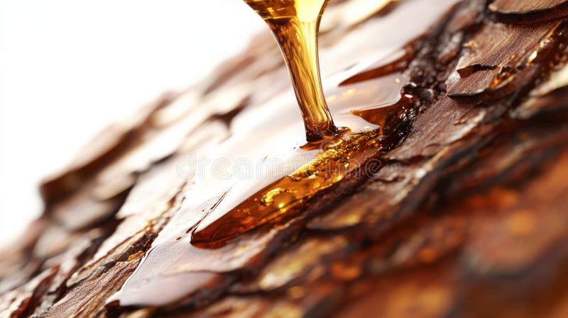 Close-Up Capture of Pine Bark Extract Infusion Process Details Stock ...