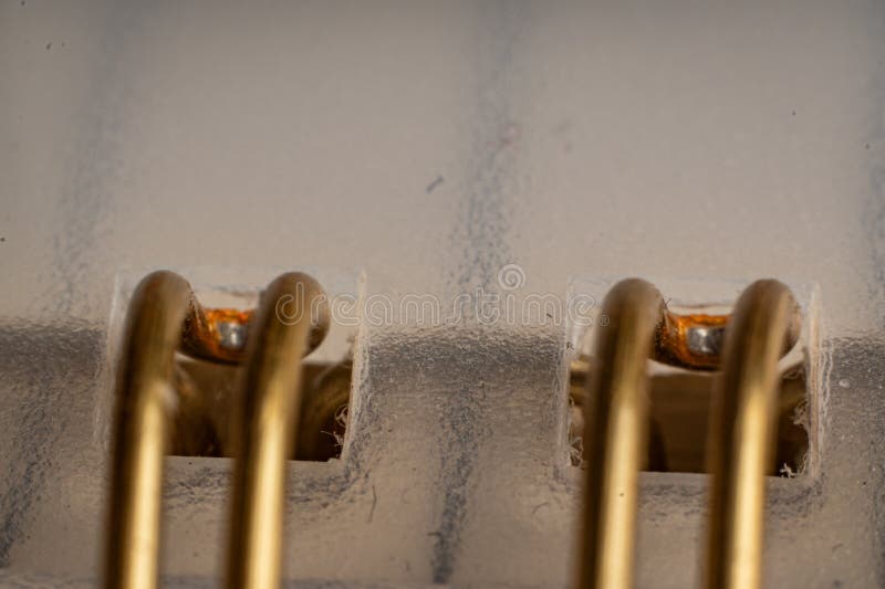 Close-up View of a Metal Binder Ring Showcasing Its Binding Quality for ...