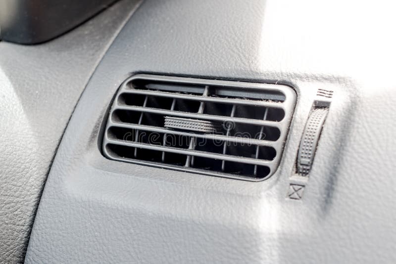 Close Up Car Air Conditioning Stock Image - Image of ventilation ...