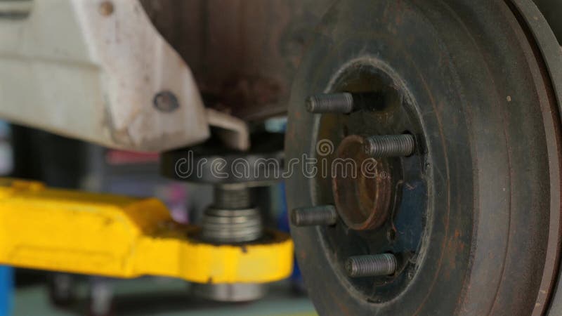 Close-up of Car Brake Assembly Stock Image - Image of transportation ...