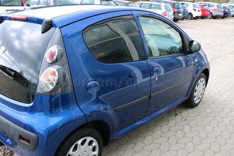 Close up of car side. stock image. Image of glass, speed - 144863017