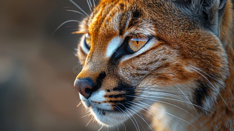 A Close-up of a Caracal S Face, Showcasing Its Distinctive Tufted Ears ...