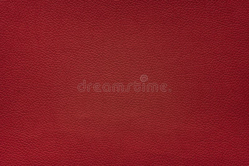 Close Up Carmine Red Color Leather Texture. Stock Photo - Image of ...