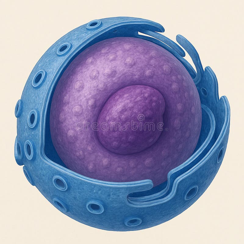 Cell Nucleus Clipart