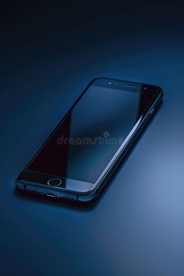 Close Up of a Cell Phone on a Table. Suitable for Technology Concept ...