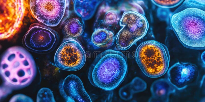Close-up of cells stock image. Image of organism, medical - 378976997