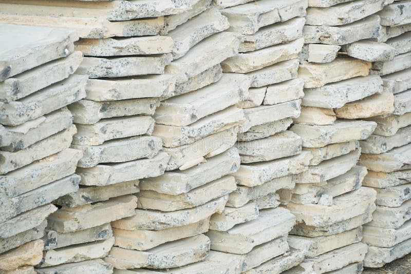 Cement Plate in Industry Site Stock Photo - Image of site, brick: 175778170