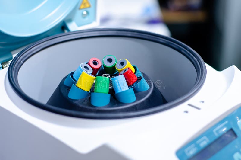 Close-up of Centrifuge Test Tube Mixer Stock Image - Image of mixer ...
