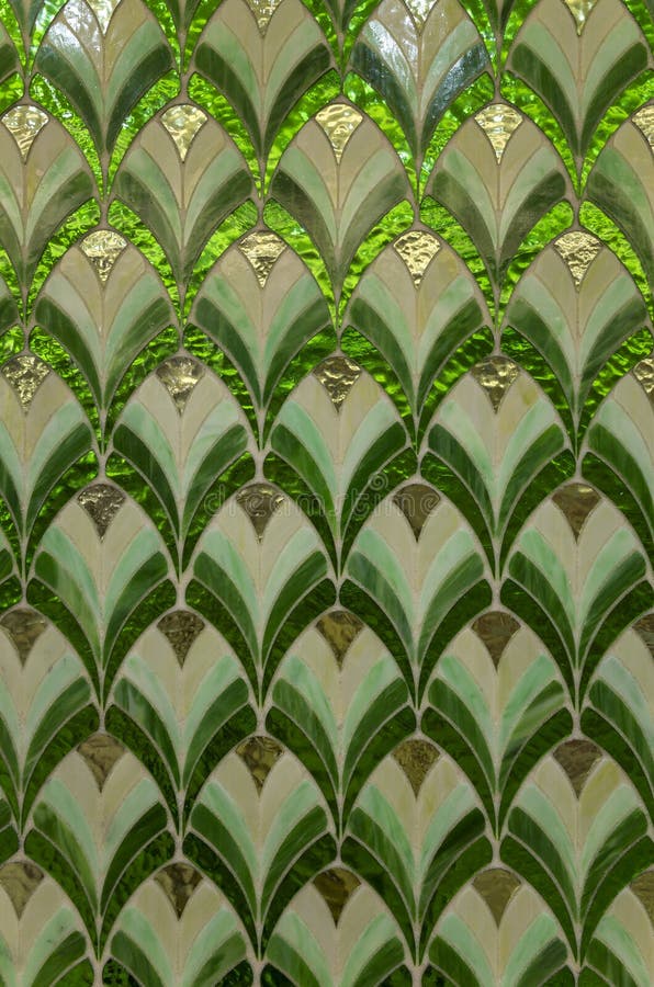 Feather Shape Mosaic Pattern Stock Photo - Image of decoration, feather ...