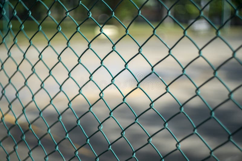 Close-up chain link fence stock photo. Image of fence - 265812456